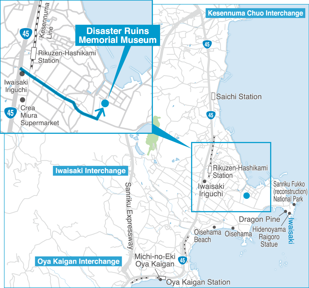 Access｜Ruins of the Great East Japan Earthquake Kesennuma City Memorial ...